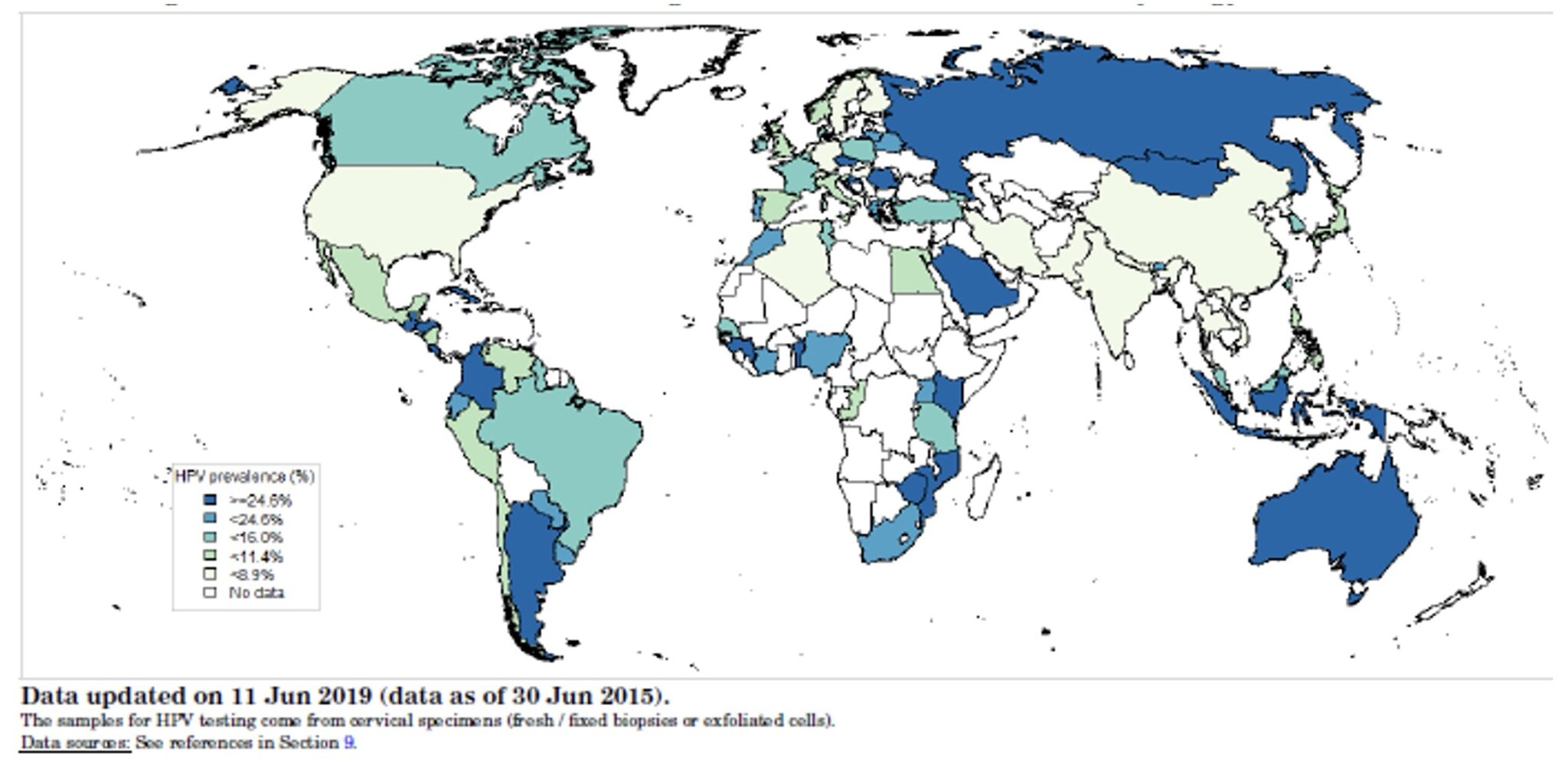 人乳头状瘤病毒(HPV)感染的流行趋势 – Innovation Lab for Vaccine Delivery Research ...